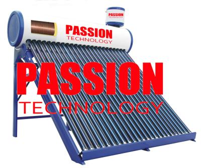 China 200L Copper Coils Exchange Integrative Low Pressure Solar Water Heater for sale