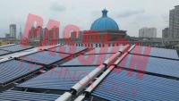China 25tubes 14mm condenser Vacuum Tube Pressurized Heat Pipe Solar Collector for sale