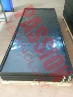 China Blue Titanium Flat Plate Solar Collector Pressurized Heating Panel for sale