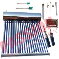 China Food Grade Integrative Heat Pipe Solar Water Heater Portable Simple Structure for sale