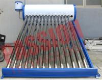 China Low Pressurized Evacuated Tube Solar Hot Water Systems Economical Type for sale