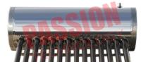 China 150L Stainless Steel Compact Non Pressurized Vacuum Tube Solar Water Heater For Shower Kitchen for sale