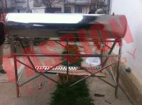 China 304 Mirror Non Pressurized Solar Water Heater Vacuum Tube With 200Liter Tank for sale