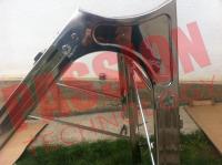 China 304 Mirror Non Pressurized Solar Water Heater Vacuum Tube With 200Liter Tank for sale