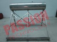 China Integrated Structure Vacuum Tube Solar Water Heater 300 Liter Aluminium Frame for sale