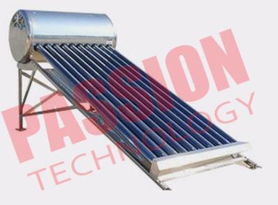 China 120L Integrated Solar Water Heater Tubes , Solar Hot Water Heater System For Family for sale