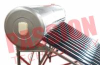 China Mirror Stainless Steel Open Loop Solar Water Heater 150 Liter For Residential for sale