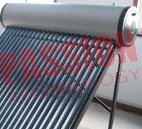 China Bathing Solar Hot Water Tubes Systems , Solar Roof Water Heater Non Pressure for sale