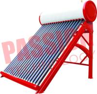China Portable Non Pressurized Solar Water Heater Non Pressurized Vacuum Tube 200L for sale