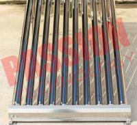 China Customized Color Vacuum Tube Solar Water Heater 5 / 8 / 15L Feeding Tank for sale