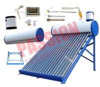 China Balcony Wall Mounted Solar Water Heater Copper Coil , Instant Solar Water Heater 200L for sale