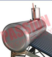 China Stainless Steel Pre Heated Solar Water Heater Portable Galvanized Steel Frame for sale