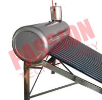China Stainless Steel Pre Heated Solar Water Heater Portable Galvanized Steel Frame for sale