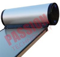 China Flat Plate Collector Solar Water Heater / Thermal Hot Water Heater Direct Plug Connection for sale