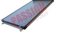 China Flat Plate Collector Solar Water Heater / Thermal Hot Water Heater Direct Plug Connection for sale