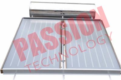 China Pressurized Flat Plate Solar Water Heater Rooftop Intelligent Controller for sale