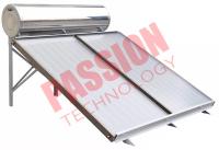 China Pressurized Flat Plate Solar Water Heater Rooftop Intelligent Controller for sale