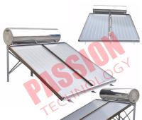 China Pressurized Flat Plate Solar Water Heater Rooftop Intelligent Controller for sale
