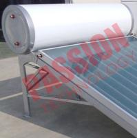 China Compact Pressure Solar Water Heater 150 Liter Anode Oxidation Coating for sale
