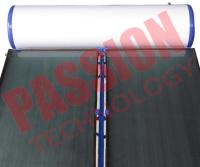 China Vertical Type Thermal Solar Water Heater For Pool Black Chrome Coating for sale