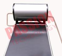 China Compact Solar Water Heater Flat Plate , Rooftop Solar Hot Water System 150L for sale