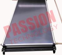China Compact Solar Water Heater Flat Plate , Rooftop Solar Hot Water System 150L for sale