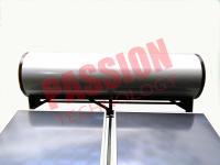China Rooftop Germany Blue Film Coating Pressurized Flat Panel Solar Water Heater for sale