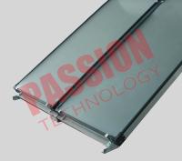 China Compact Swimming Pool Solar Water Heater Flat Plate Black Chrome Coating for sale