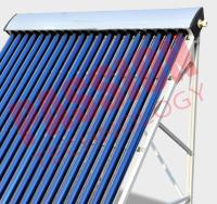 China 15 Tubes Heat Pipe Vacuum Tube Solar Collector Sloped Roof For Residential for sale