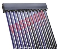 China Pitched Roof Heat Pipe Solar Collector Adjustable Aluminium Frame  1-4 M2 for sale