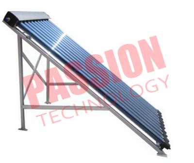 China 15 Tubes Pressurized Solar Collector , Solar Heat Pipe Collector For Hotel for sale