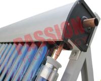 China 15 Tubes Pressurized Solar Collector , Solar Heat Pipe Collector For Hotel for sale