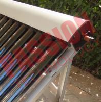 China High Absorption Heat Pipe Collector , Solar Hot Water Collector Pitched Roof Installation for sale