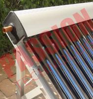 China High Absorption Heat Pipe Collector , Solar Hot Water Collector Pitched Roof Installation for sale