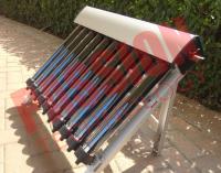 China High Absorption Heat Pipe Collector , Solar Hot Water Collector Pitched Roof Installation for sale