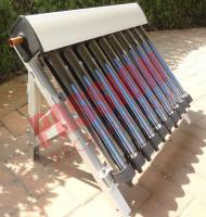 China High Absorption Heat Pipe Collector , Solar Hot Water Collector Pitched Roof Installation for sale