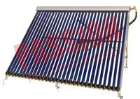 China Wall Mounted Heat Pipe Vacuum Tube Solar Collector Aluminum Alloy Material for sale