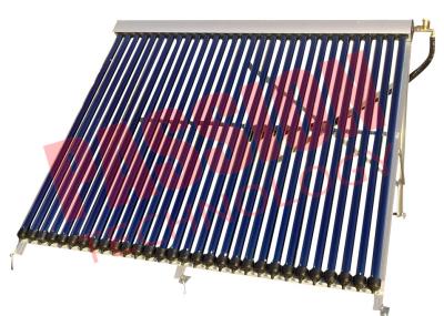 China Wall Mounted Heat Pipe Vacuum Tube Solar Collector Aluminum Alloy Material for sale