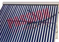 China Wall Mounted Heat Pipe Vacuum Tube Solar Collector Aluminum Alloy Material for sale