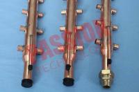 China Silver Color Pressurized Solar Collector , Solar Thermal Collectors For Flat Roof for sale