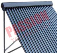 China 30 Tubes Pressurized Heat Pipe Solar Collector With Black Aluminum Alloy for House Used for sale