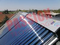 China High Efficiency Evacuated Heat Pipe Solar Collector 20 Tubes Heating Collector for sale