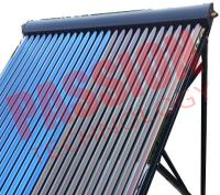 China Black Pressurized Thermal Solar Collector Heat Pipe For Swimming Pool for sale