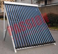 China Convenient Install Heat Pipe Solar Collector With Reflectors 24mm Condenser for sale