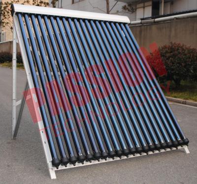 China Convenient Install Heat Pipe Solar Collector With Reflectors 24mm Condenser for sale