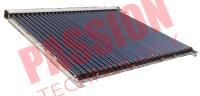 China Easy Maintenance Heat Pipe Solar Collector Free Standing Wall Mounting for sale