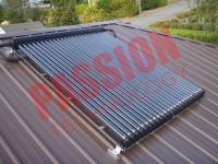 China 18 Tubes Copper Heat Pipe Solar Collector for sale