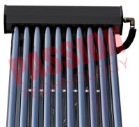 China Multi Function Solar Thermal Collectors , 10 Tube Solar Collector Flat Roof Installation for sale