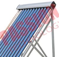 China 12 Tubes U Pipe Solar Collector Silver Color Aluminum Alloy Bracket for sale