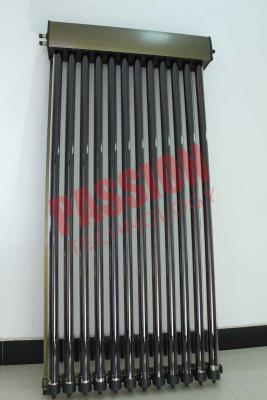 China Professional U Pipe Pressurized Solar Collector For Room Heating 15 Tubes for sale